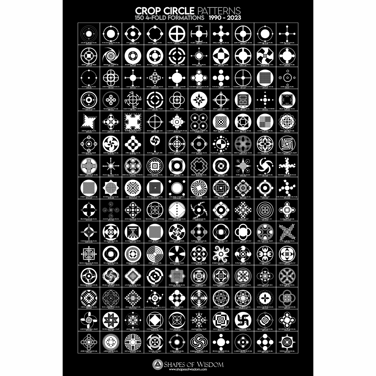 4-Fold Geometry downloadable high res. file – Shapes of Wisdom