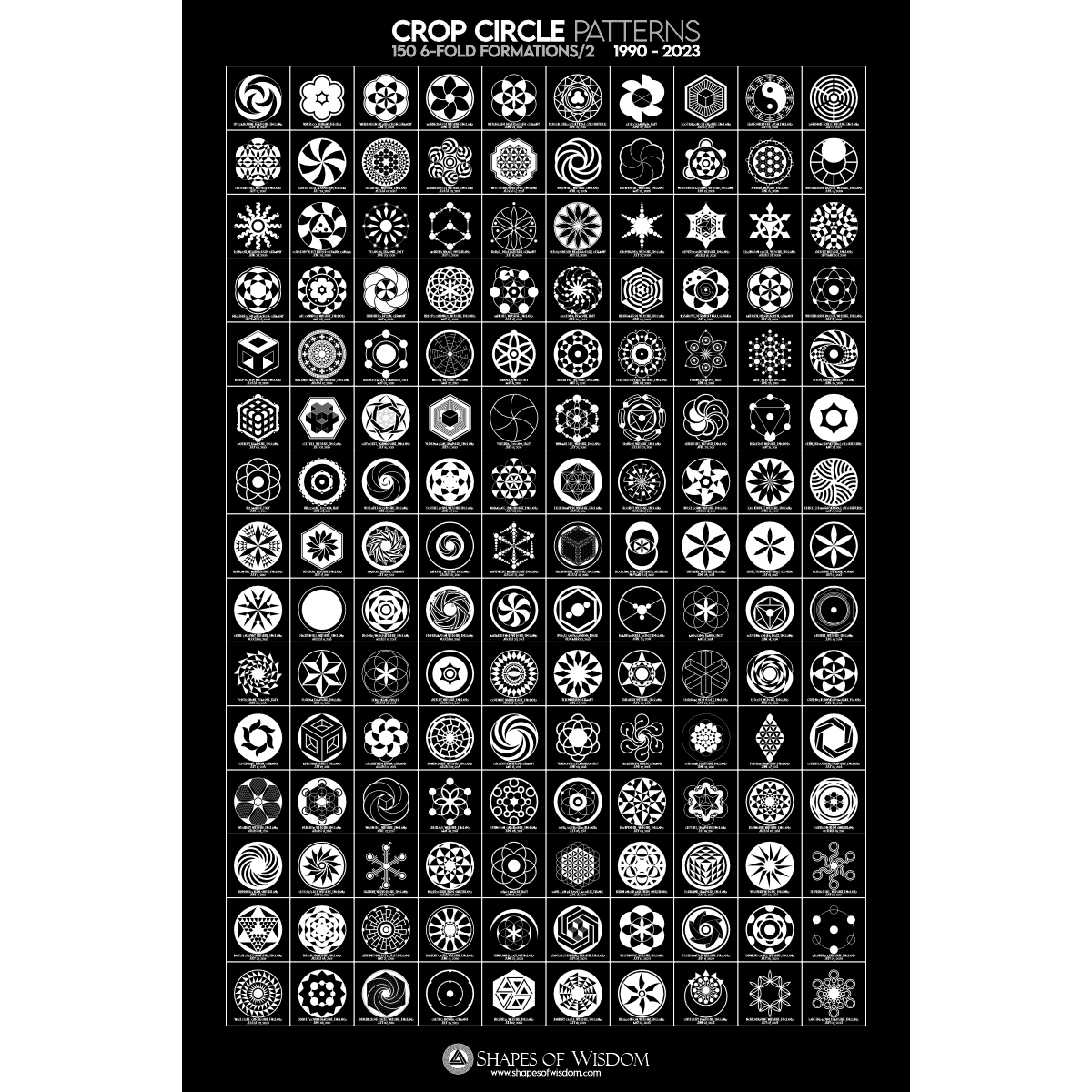 6-Fold Geometry-2 downloadable high res. file – Shapes of Wisdom