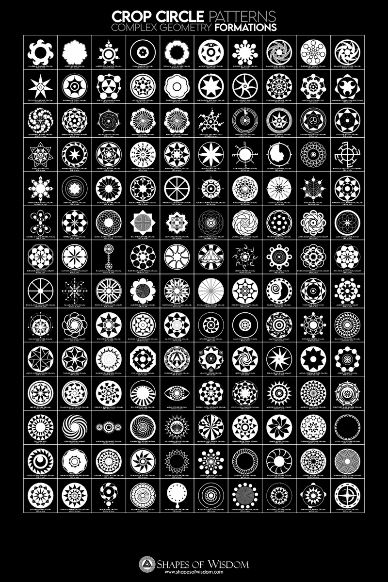 complex geometry downloadable high res. file – Shapes of Wisdom