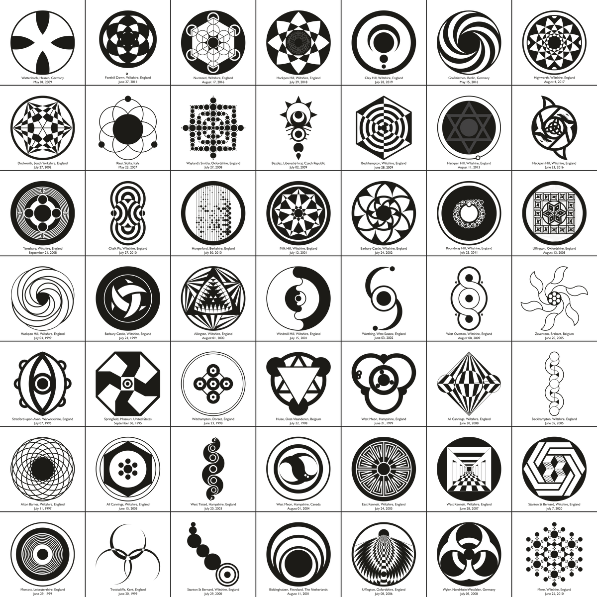 7 x 7 Vector Pack - 01 – Shapes of Wisdom